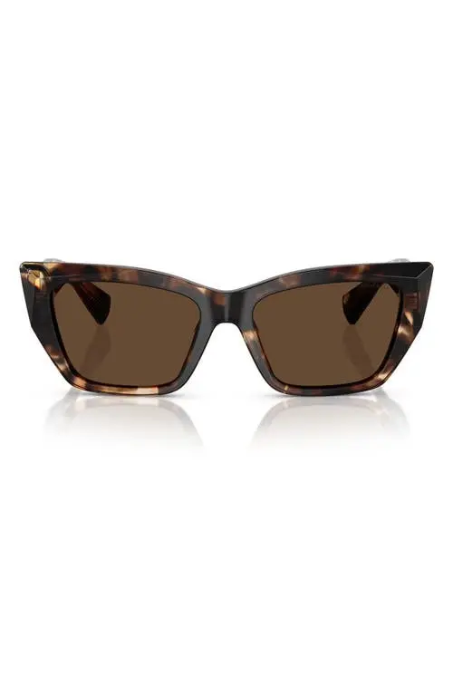 Tiffany & Co. 54mm Cat Eye Sunglasses - Brown