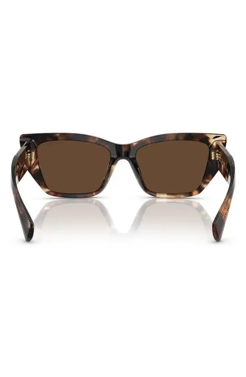 Tiffany & Co. 54mm Cat Eye Sunglasses - Brown