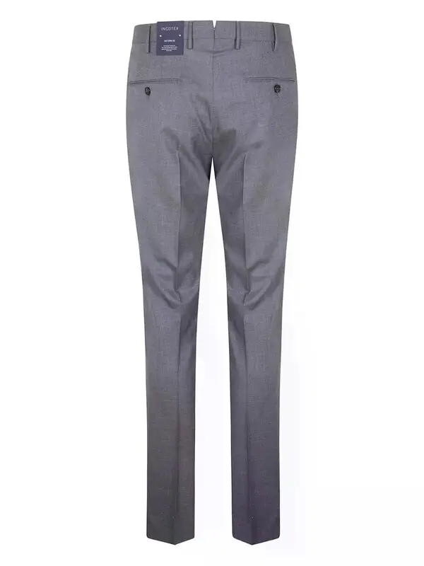 Incotex Mélange-effect Trousers