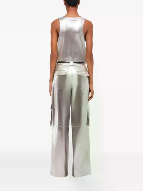 Simkhai Kamari Sleeveless Top - Silver