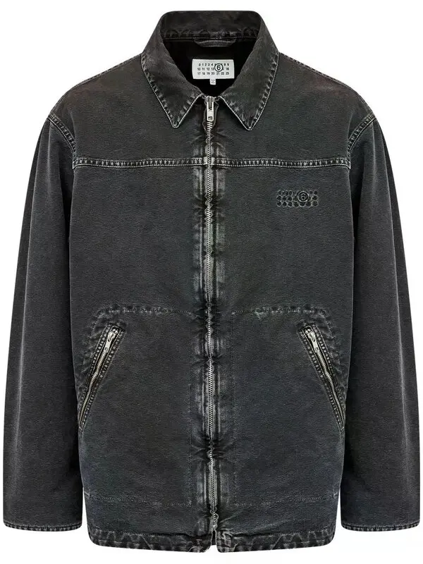 MAISON MARGIELA Numbers-motif Denim Jacket