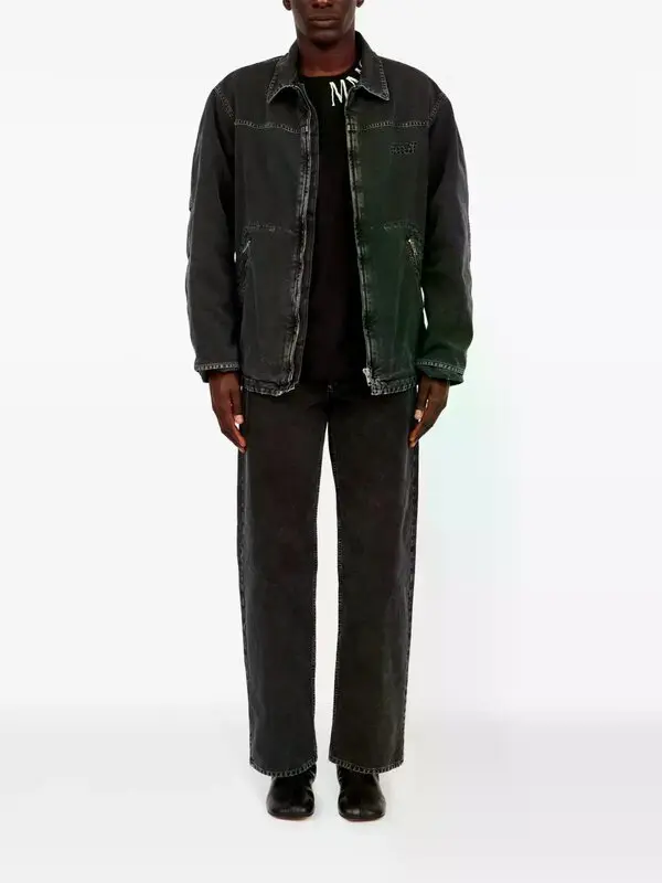 MAISON MARGIELA Numbers-motif Denim Jacket