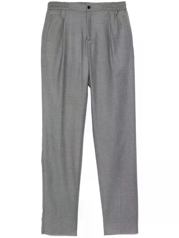 Kiton Wool Trousers - Grey