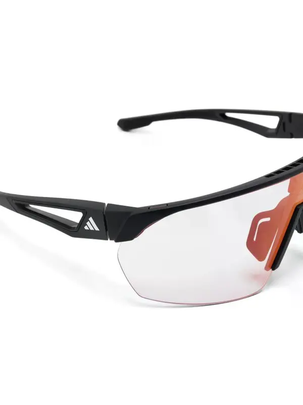 Adidas Shield-frame Sunglasses - Black