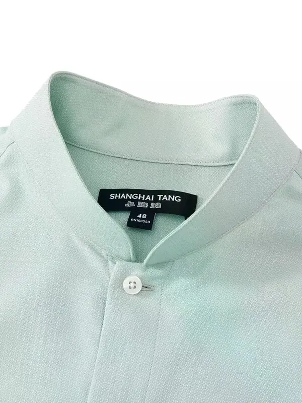 Shanghai Tang Dragon-embroidered Shirt