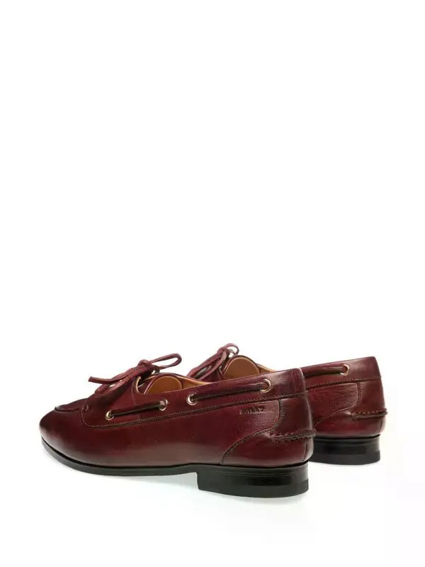 Bally Plume Loafers - Red