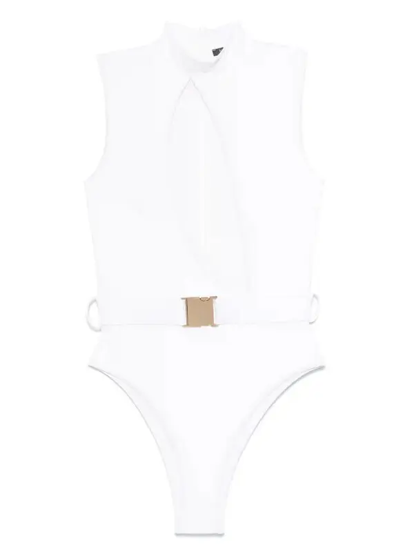 NOIRE SWIMWEAR Leia Swimsuit - White