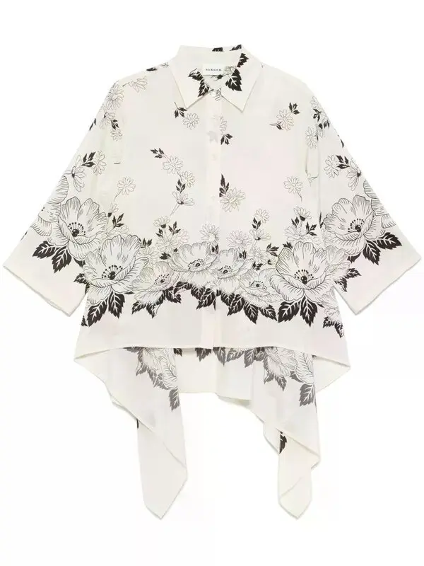 P.a.r.o.s.h Floral-print Shirt