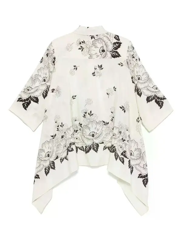 P.a.r.o.s.h Floral-print Shirt