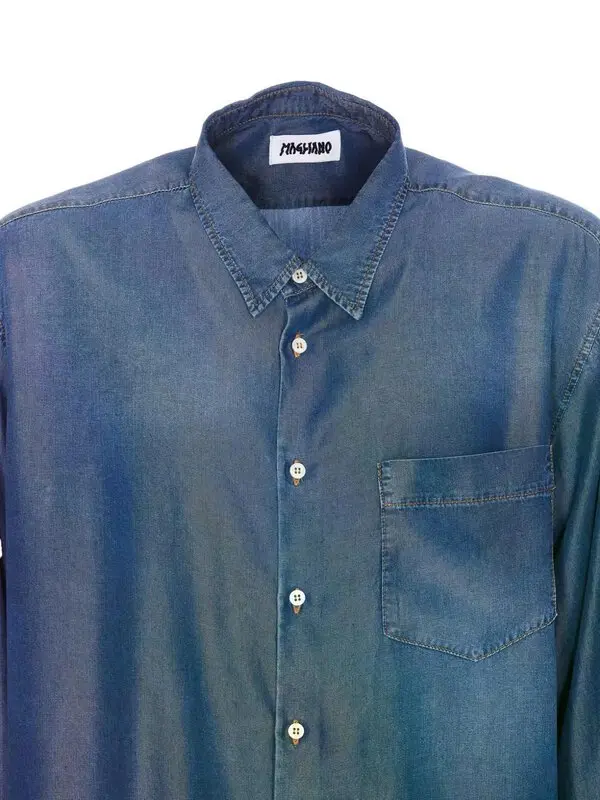 MAGLIANO Lyocell Shirt - Blue