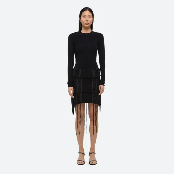 Helmut Lang Aviator Mini Skirt