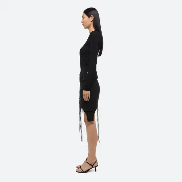 Helmut Lang Aviator Mini Skirt