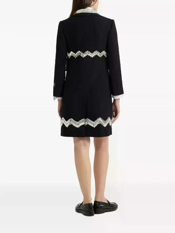 Patou Crystal-embellished Coat