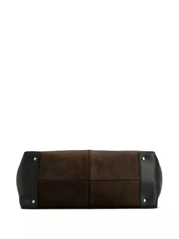 TOD'S Maxi Suede Tote - Brown