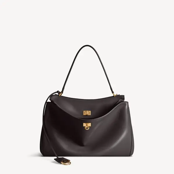 Balenciaga Rodeo Handbag Medium - Brown
