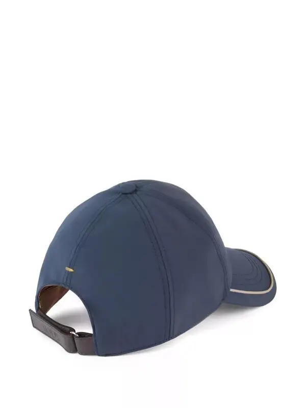 TOD'S Piping Baseball Cap - Blue