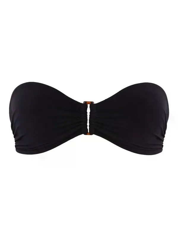 Vilebrequin Ring-detail Bandeau Bikini Top - Black