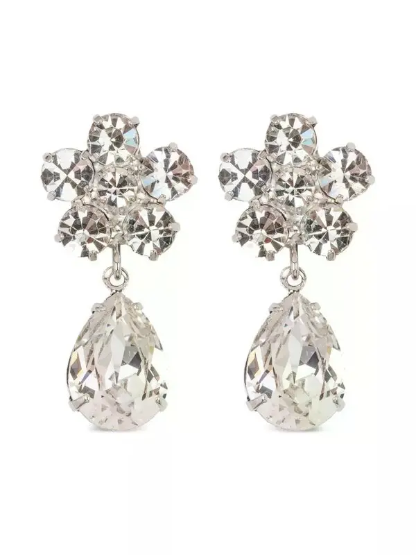 JENNIFER BEHR Janna Dangle Earrings - White