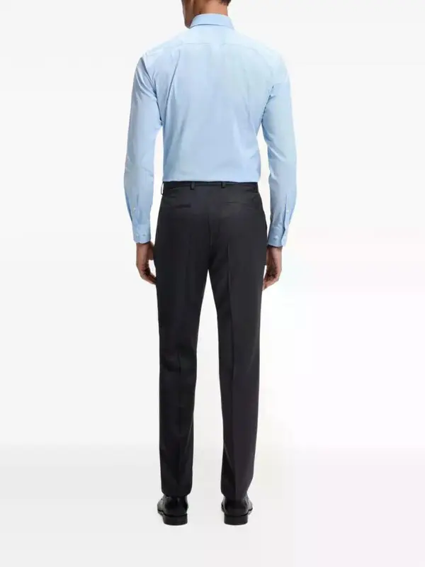 BOSS Pressed-crease Tailored Trousers