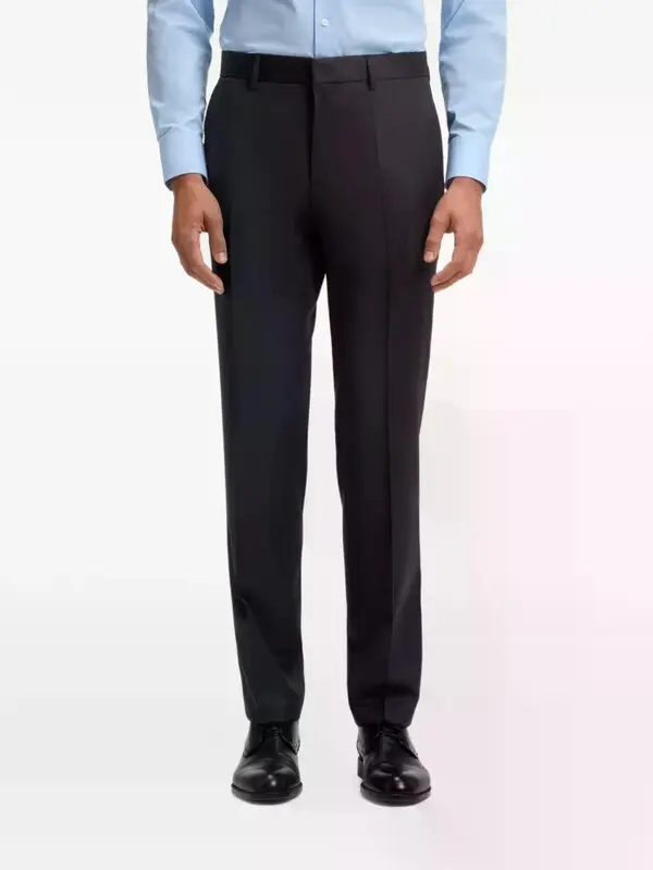 BOSS Pressed-crease Tailored Trousers
