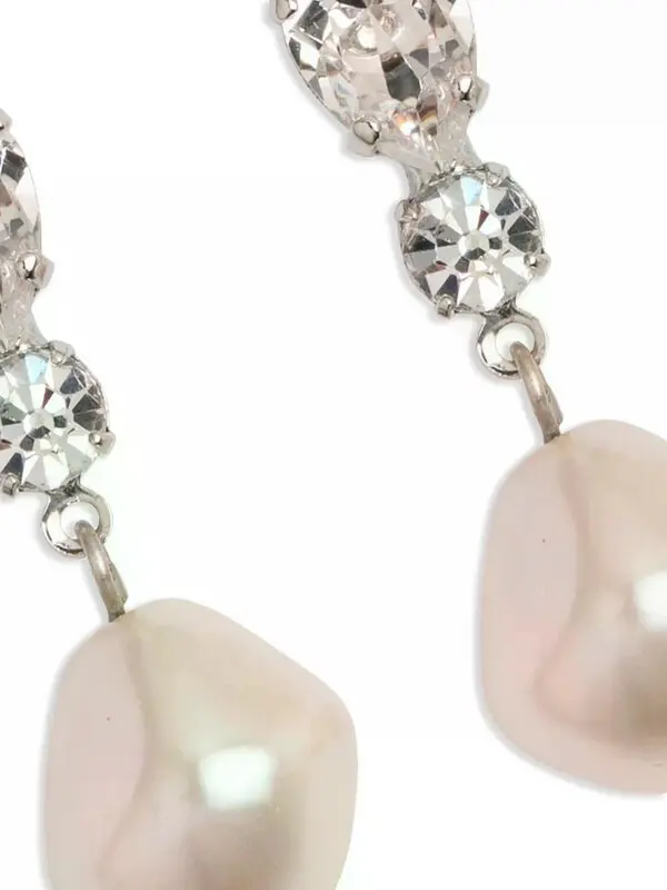 JENNIFER BEHR Kristina Dangle Earrings - White