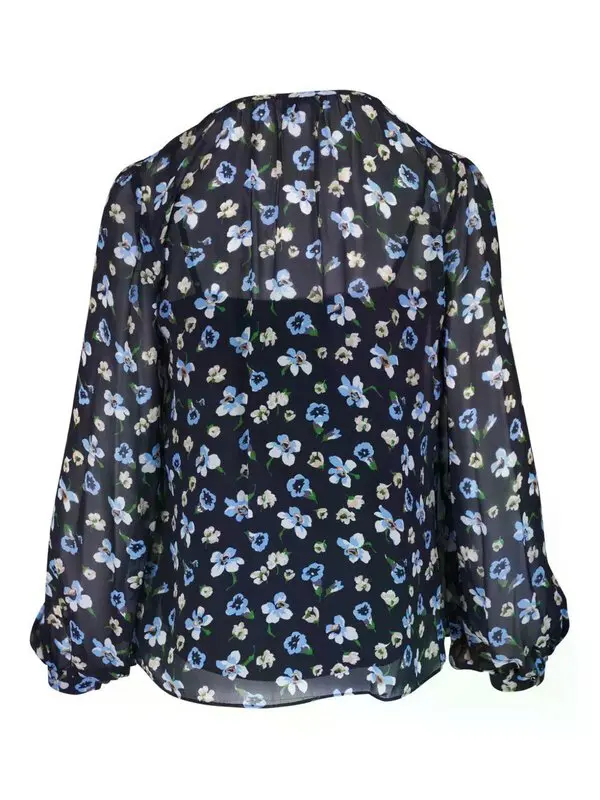 Veronica Beard Floral-print Blouse