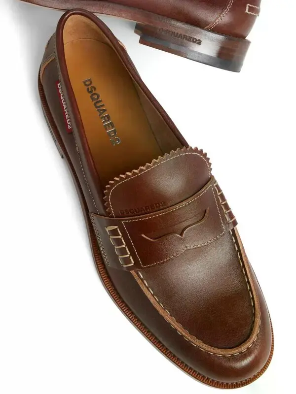 Dsquared2 Leather Loafers