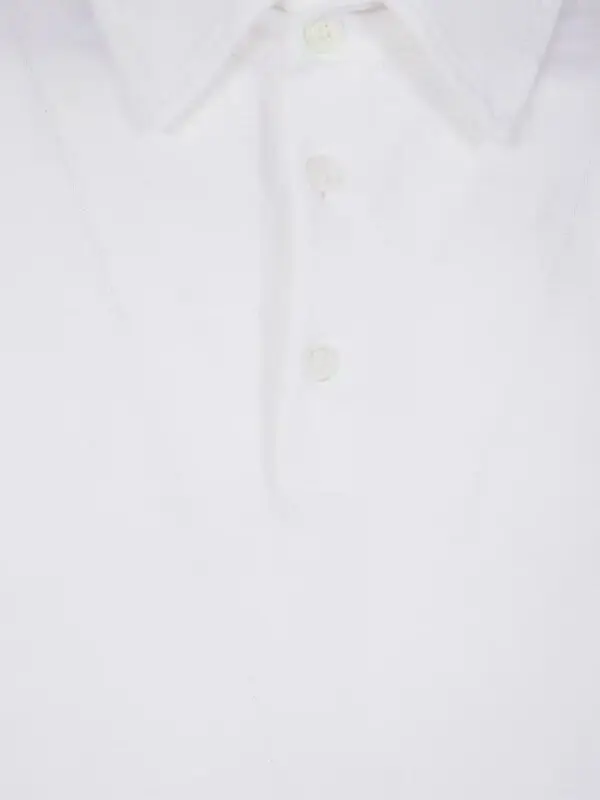 ZANONE Ice Cotton Polo Shirt - White