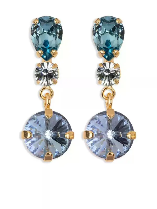JENNIFER BEHR Trystan Dangle Earrings - Blue