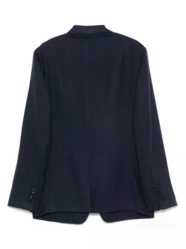 TOM FORD Single-breasted Blazer - Blue