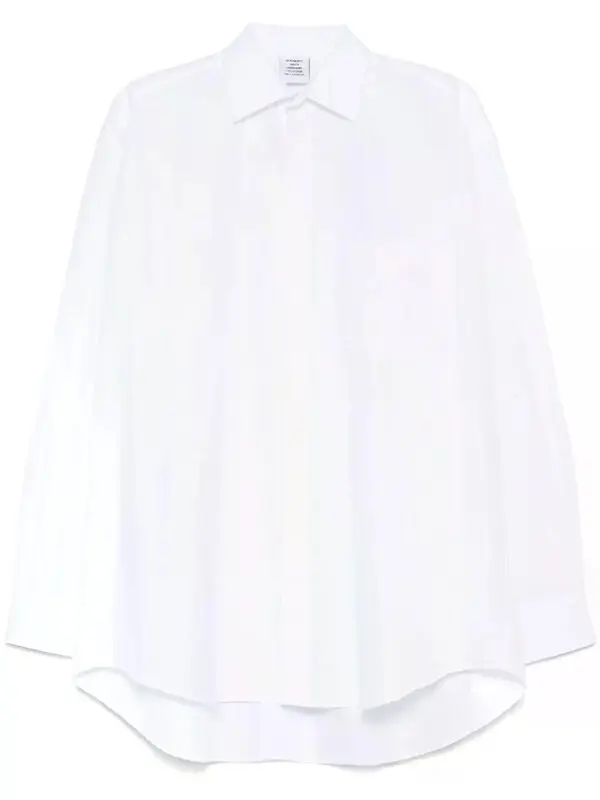 Vetements Logo-jacquard Shirt