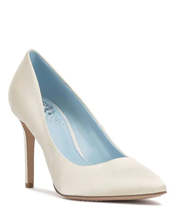 Vince Camuto Savilla Pointed Pumps - Milk