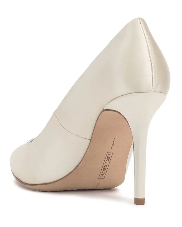 Vince Camuto Savilla Pointed Pumps - Milk