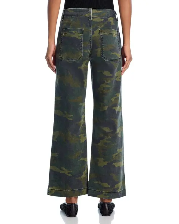ASKK NY Camouflage Wide Leg Pants