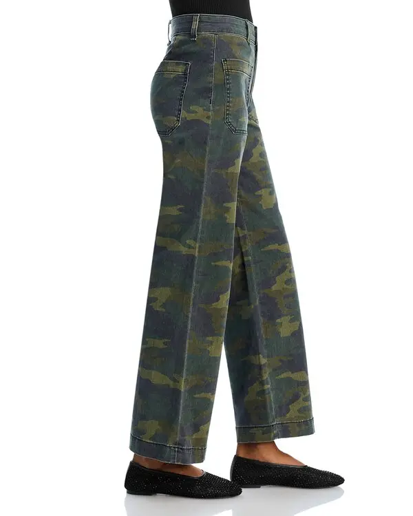 ASKK NY Camouflage Wide Leg Pants