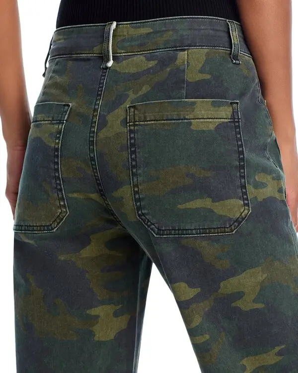 ASKK NY Camouflage Wide Leg Pants