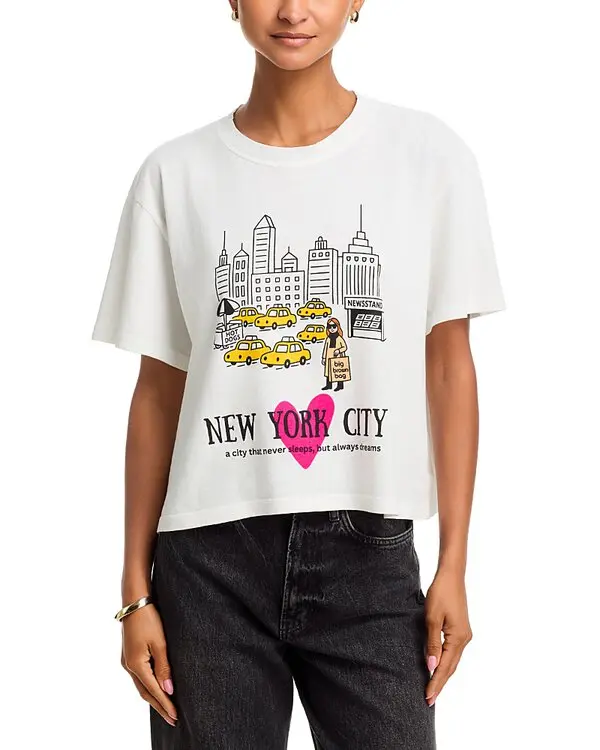 ASKK NY Graphic Boyfriend Tee - Heart Ny