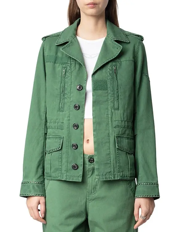 Zadig&Voltaire Klimi Parka - Coriander