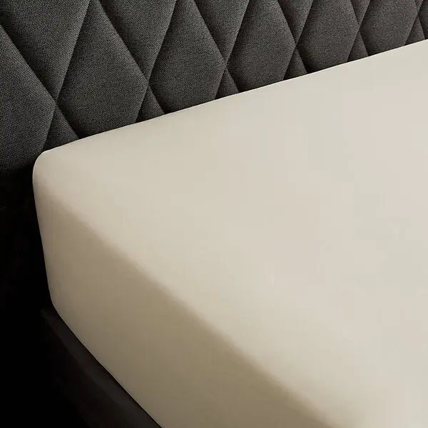ANNE DE SOLENE Sillage Fitted Sheet, Queen - Sable