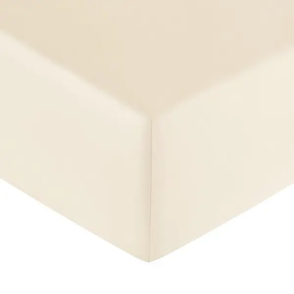 ANNE DE SOLENE Sillage Fitted Sheet, King - Sable