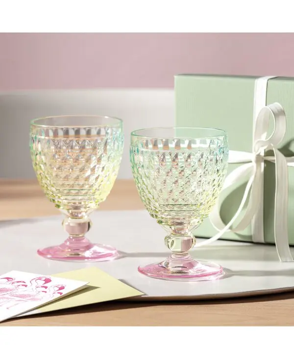 VILLEROY & BOCH Boston Pearl Crystal Red Wine Glass - Multi
