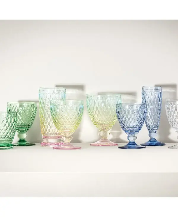 VILLEROY & BOCH Boston Pearl Crystal Double Old Fashioned Glass