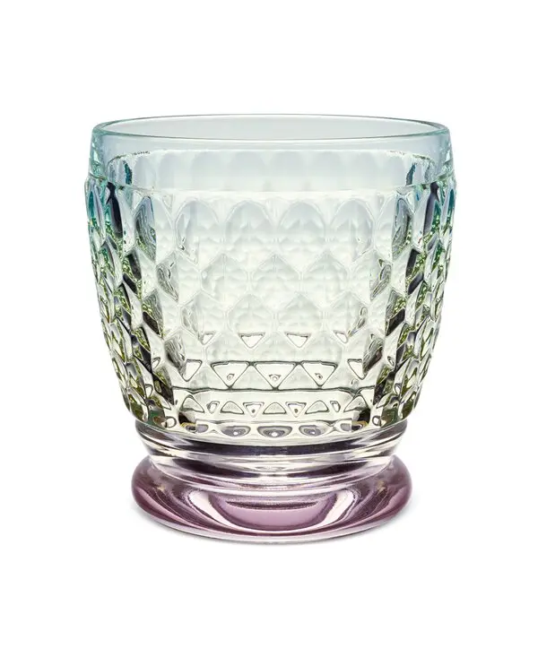 VILLEROY & BOCH Boston Pearl Crystal Double Old Fashioned Glass