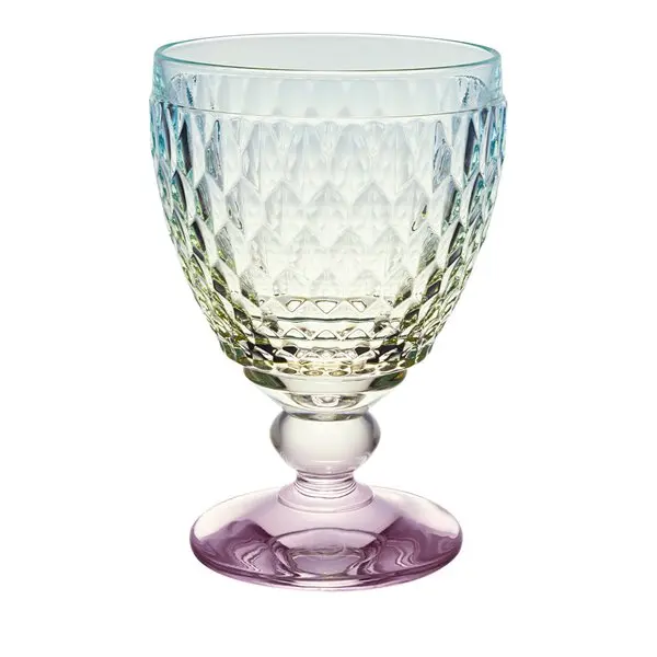 VILLEROY & BOCH Boston Pearl Crystal Red Wine Glasses, Set Of 4 - Multi