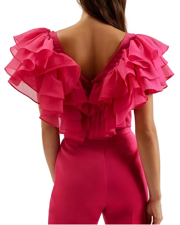 Ted Baker London Calonda Oversized Ruffle Top