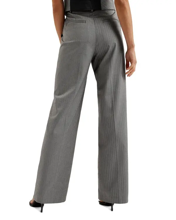 Ted Baker London Koa Metallic Pinstriped Pants
