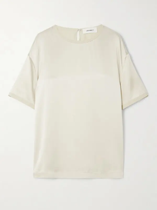 LISA YANG Silk T-shirt