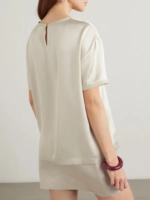 LISA YANG Silk T-shirt
