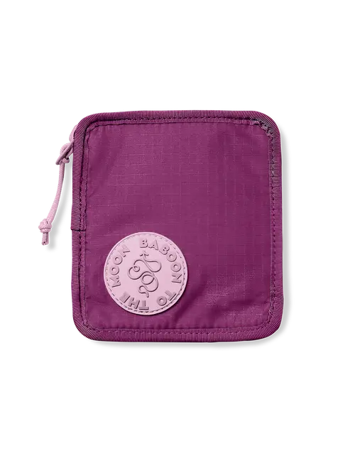 BABOON TO THE MOON Zip Wallet - Mystic Violet