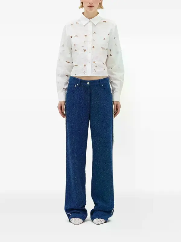 MSGM Bouclé Trousers